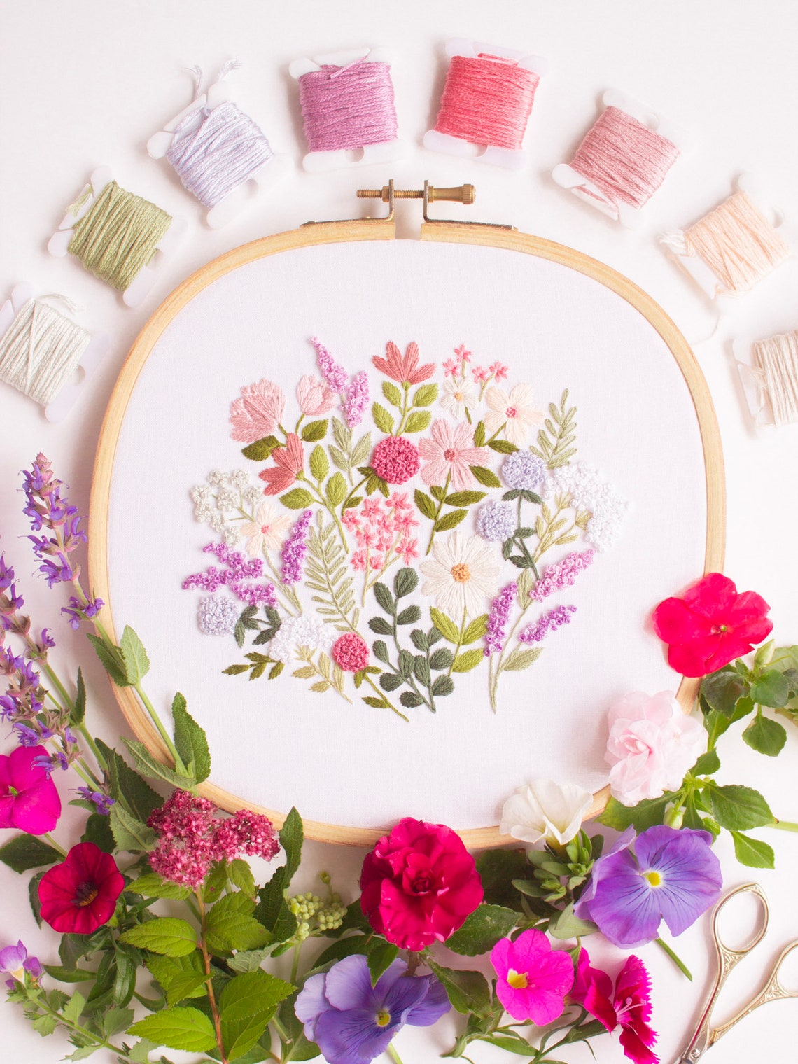 Rainbow Array PDF Pattern, Embroidery Digital Download - Etsy Canada