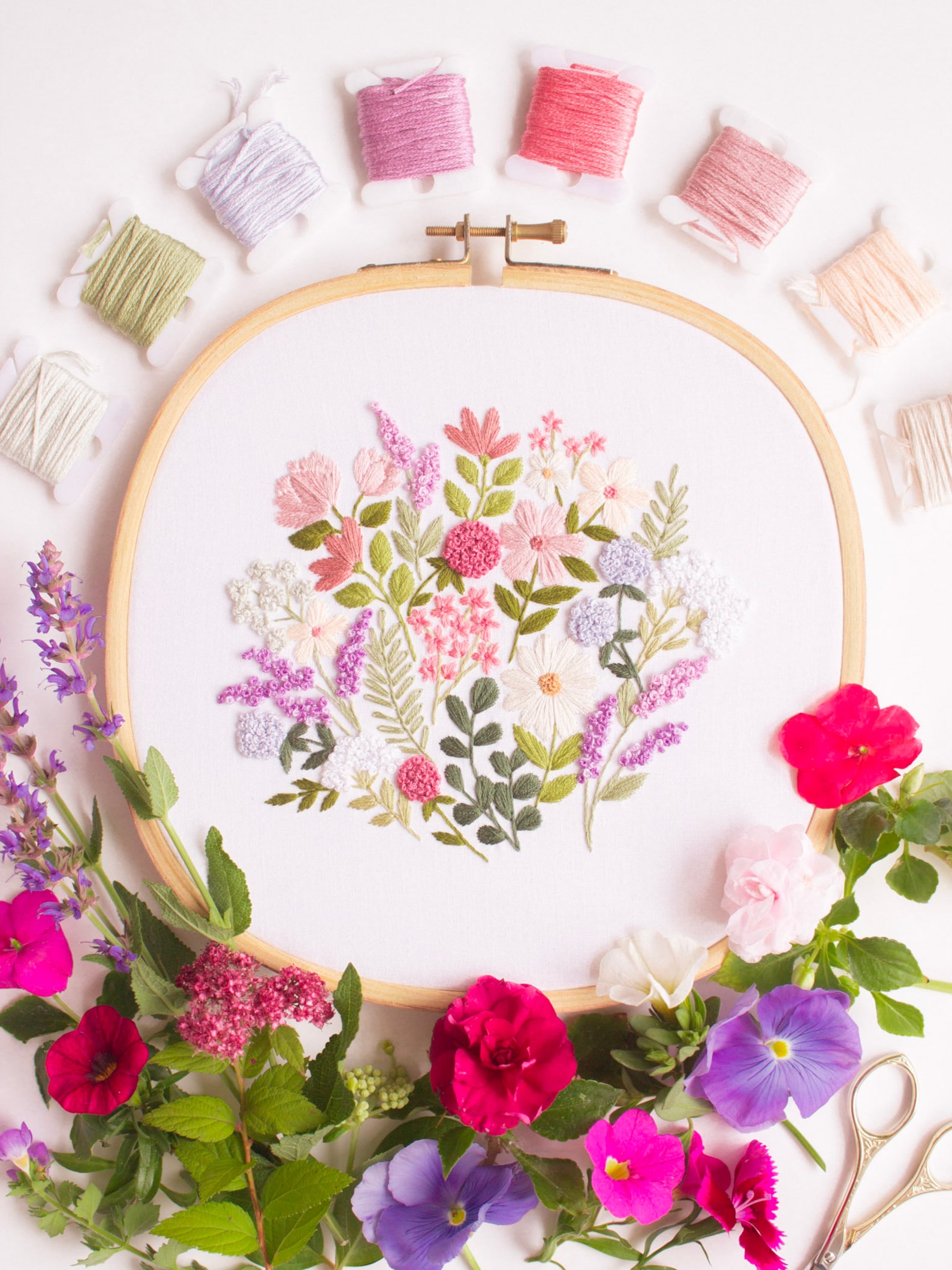 Rainbow Array PDF Pattern, Embroidery Digital Download - Etsy