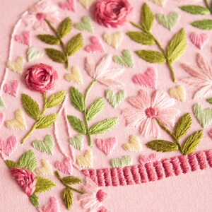 Valentines PDF Pattern Sweetheart Sweater Embroidery Digital Download ...