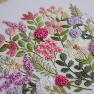 Rainbow Array PDF Pattern Embroidery Digital Download Flower - Etsy