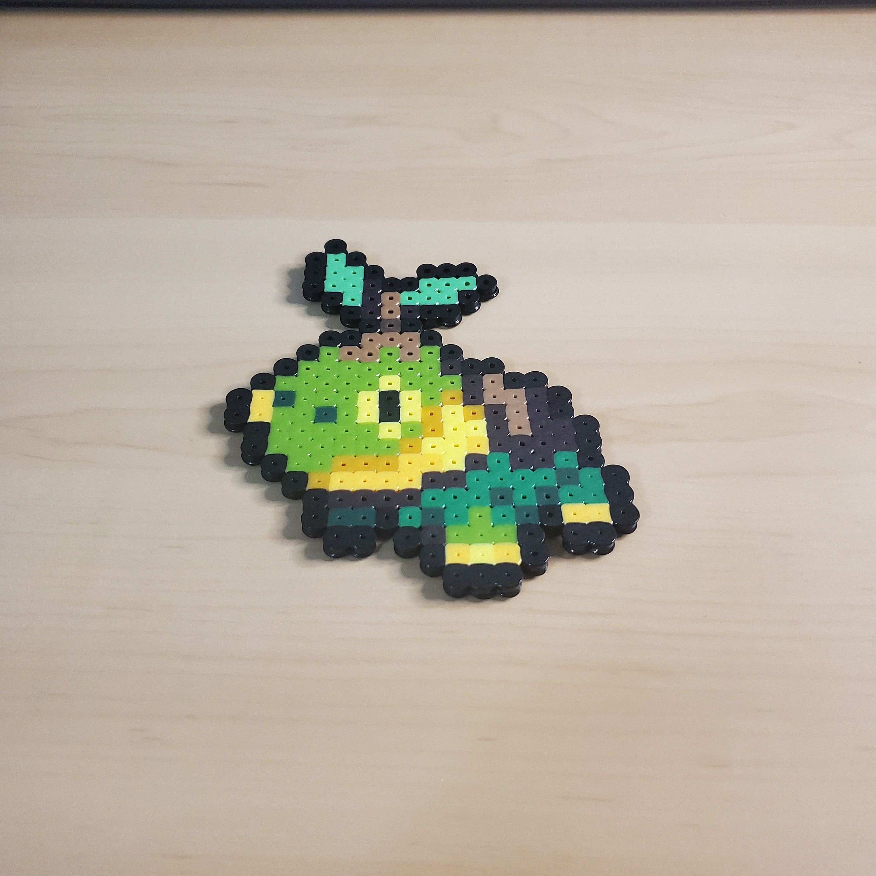 Pokemon Sprite Retro Perler Bead Pixel Art - Turtwig - Etsy