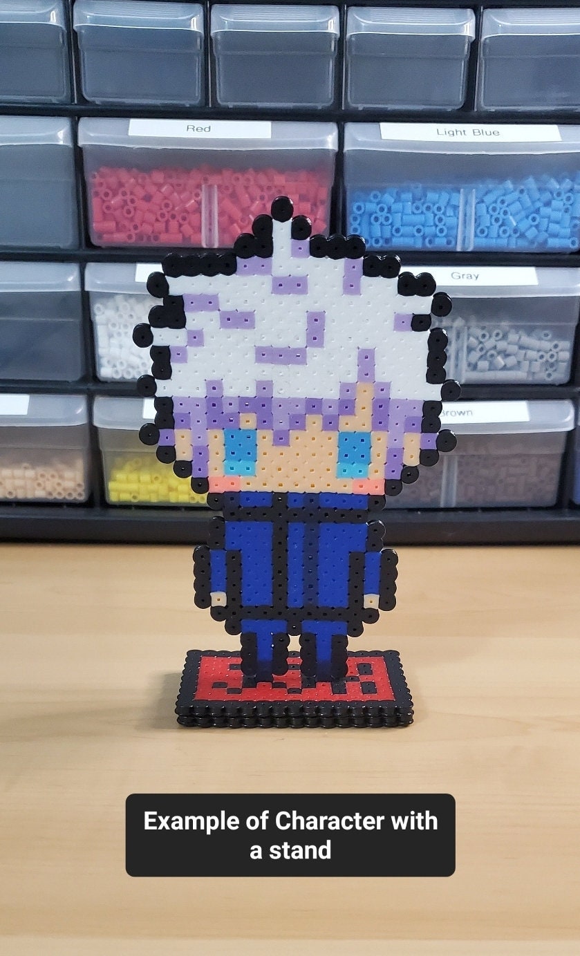 Princess Mononoke Chibi Couple Perler Bead Art - Etsy