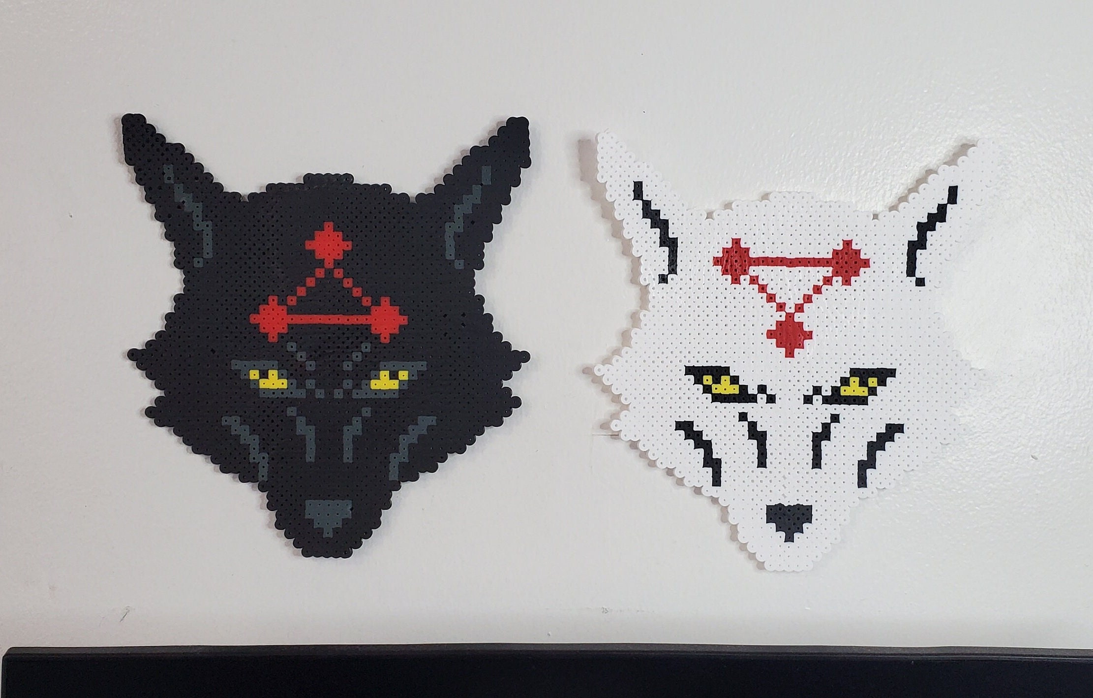 Large Megumi Divine Dogs - Jujustu Kaisen Perler Beads - Etsy