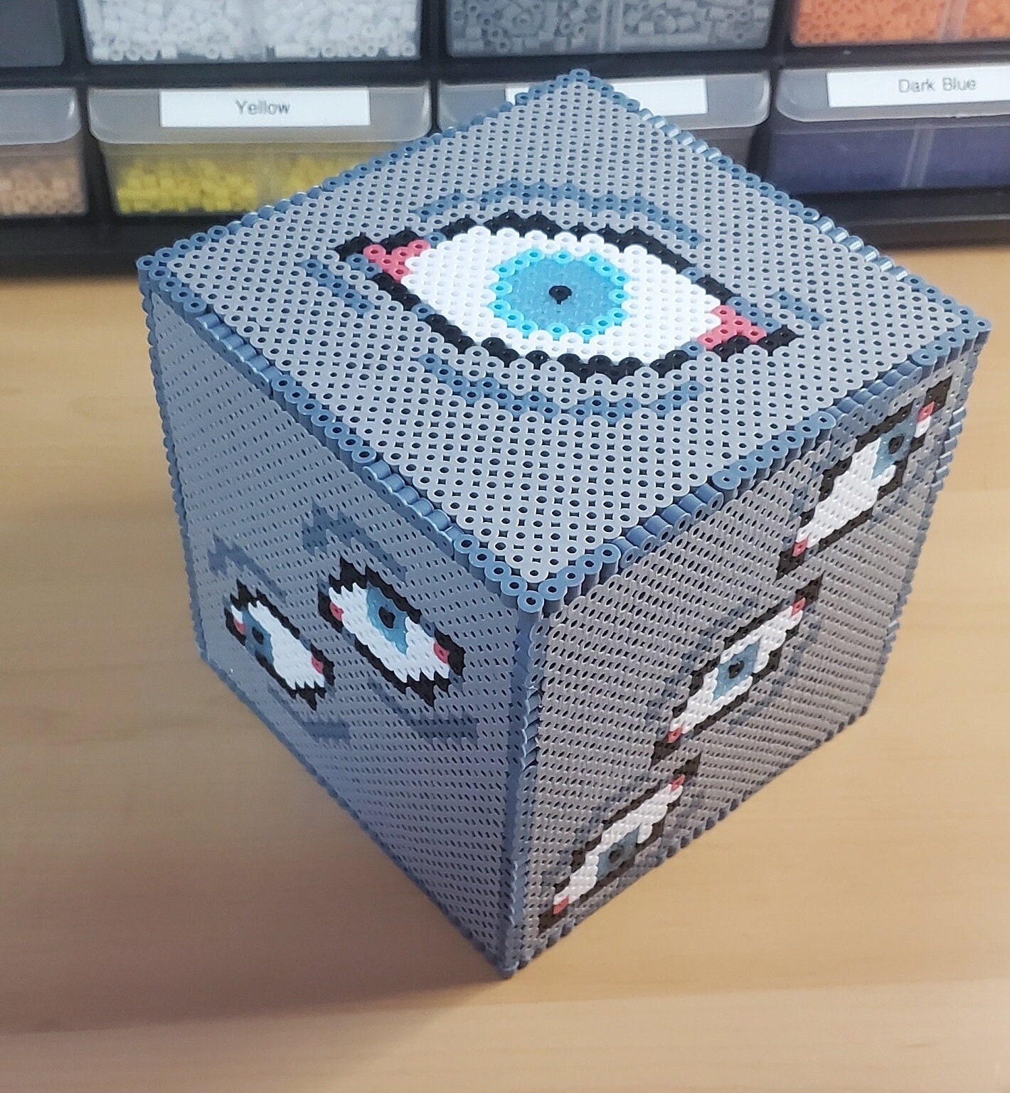 Jujustu Kaisen Perler Bead Light up Prison Realm Cube - Etsy
