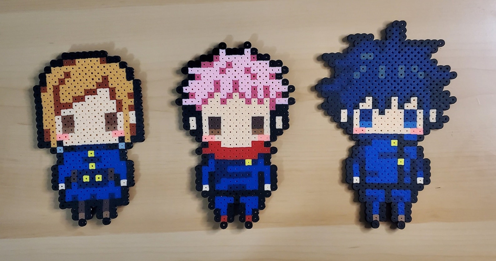 Jujutsu Kaisen Chibi Perler Bead Sprites - Etsy
