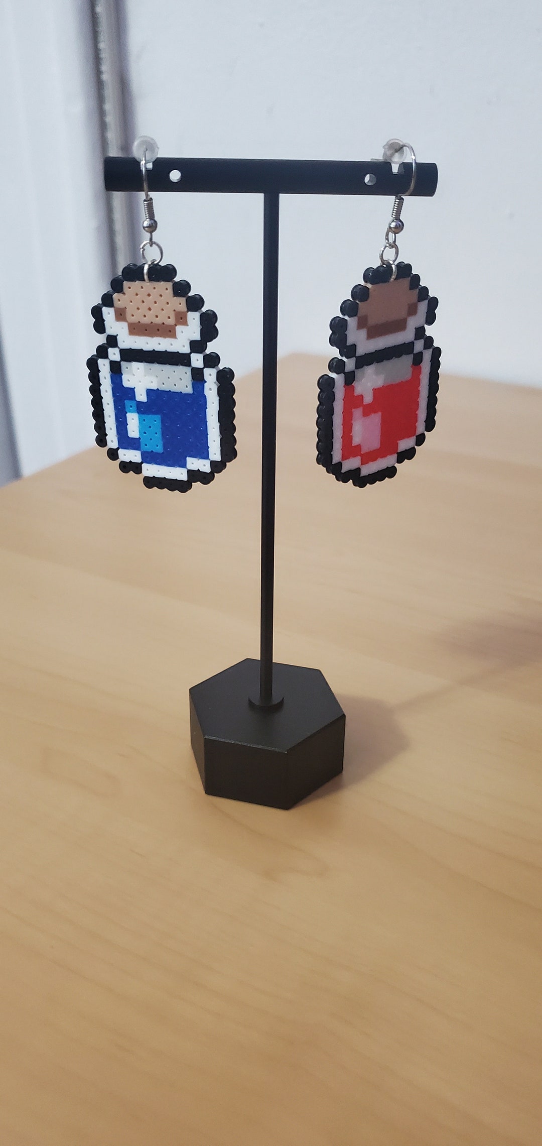 Potion Perler Bead Earrings - Etsy