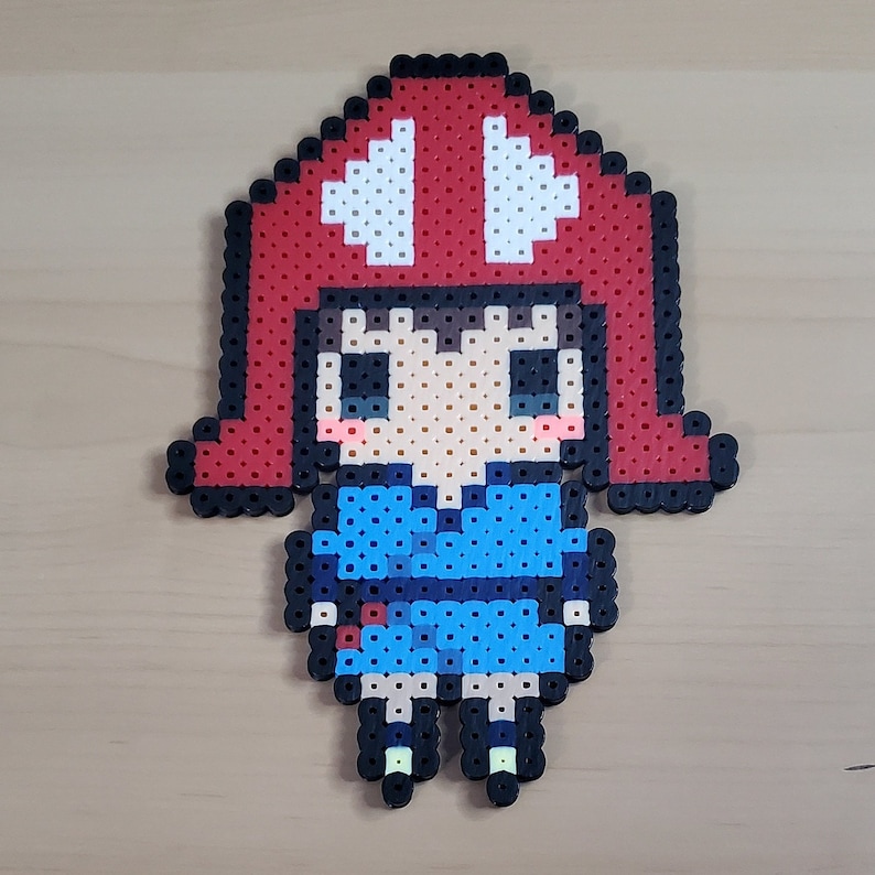 Princess Mononoke Chibi Couple Perler Bead Art - Etsy