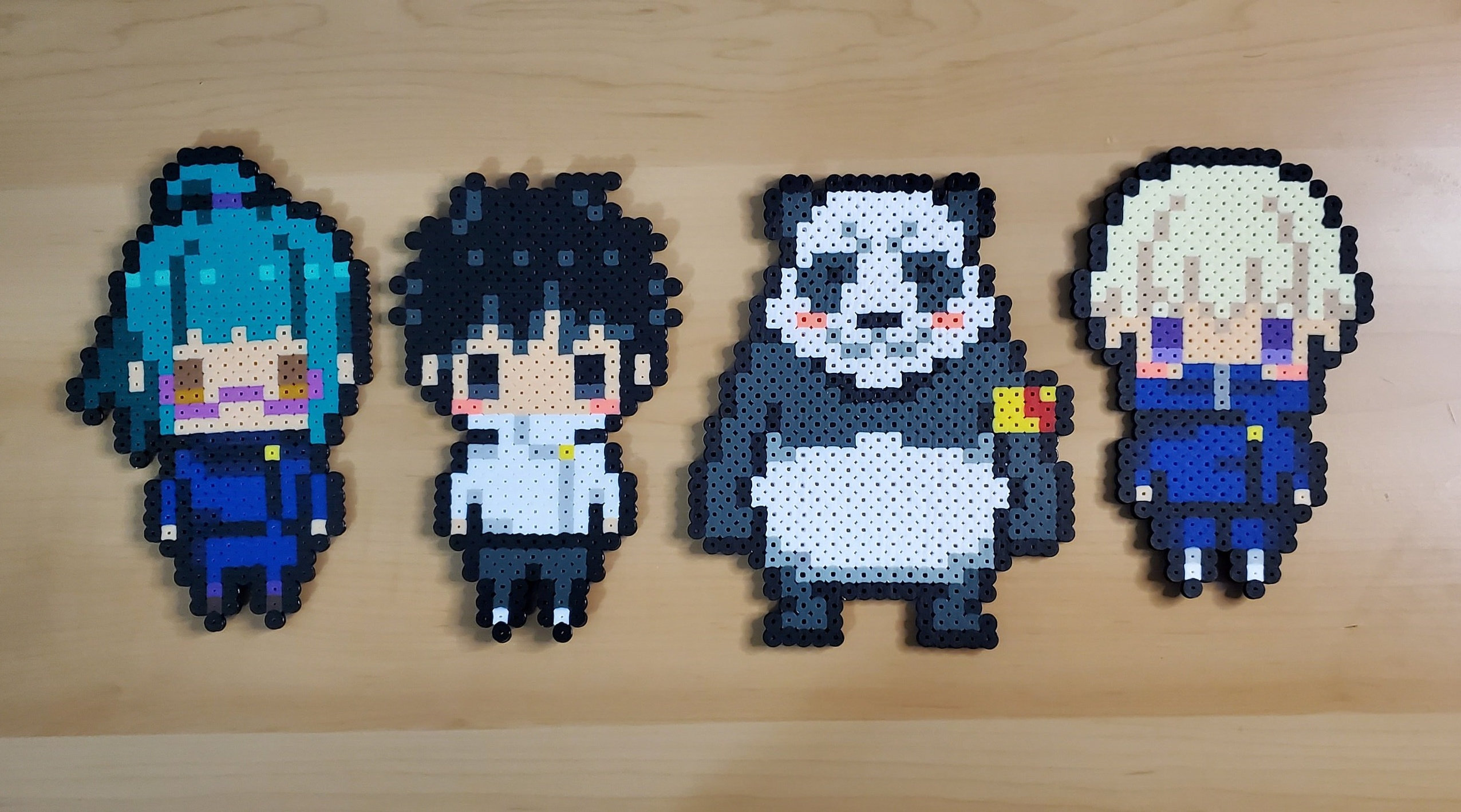 Jujutsu Kaisen Chibi Perler Bead Sprites - Etsy