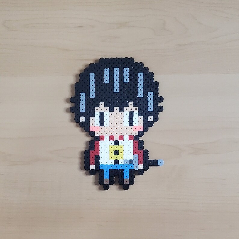 Kotaro Lives Alone Chibi Perler Bead Art - Etsy