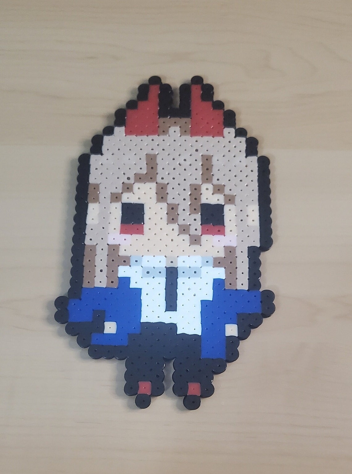 Chainsaw Man Chibi Perler Bead Art - Etsy