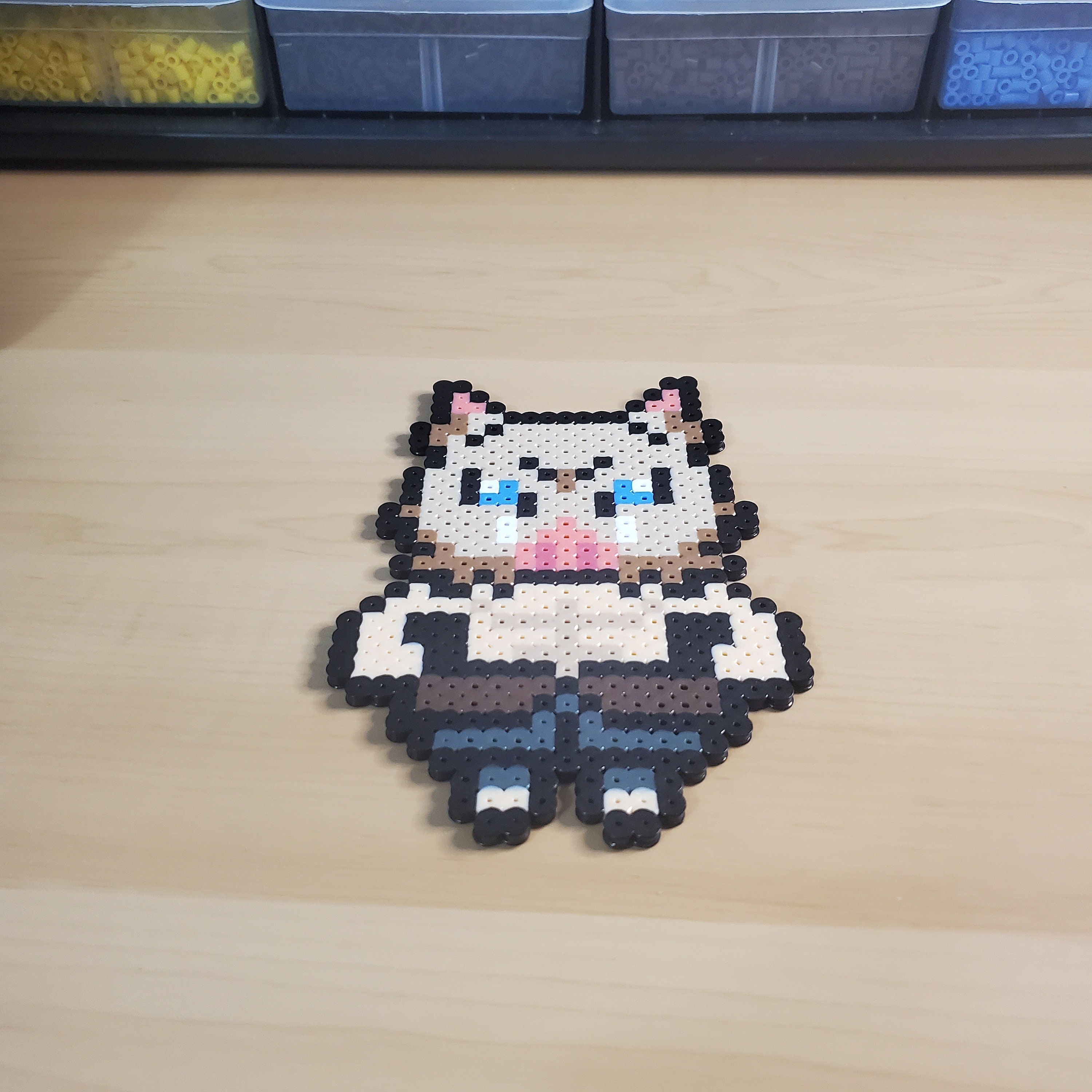 Demon Slayer Chibi Perler Bead Pixel Art Decorations - Inosuke - Etsy