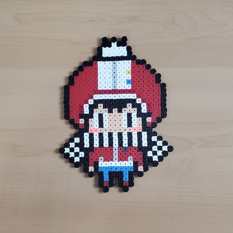 Kotaro Lives Alone Chibi Perler Bead Art - Etsy