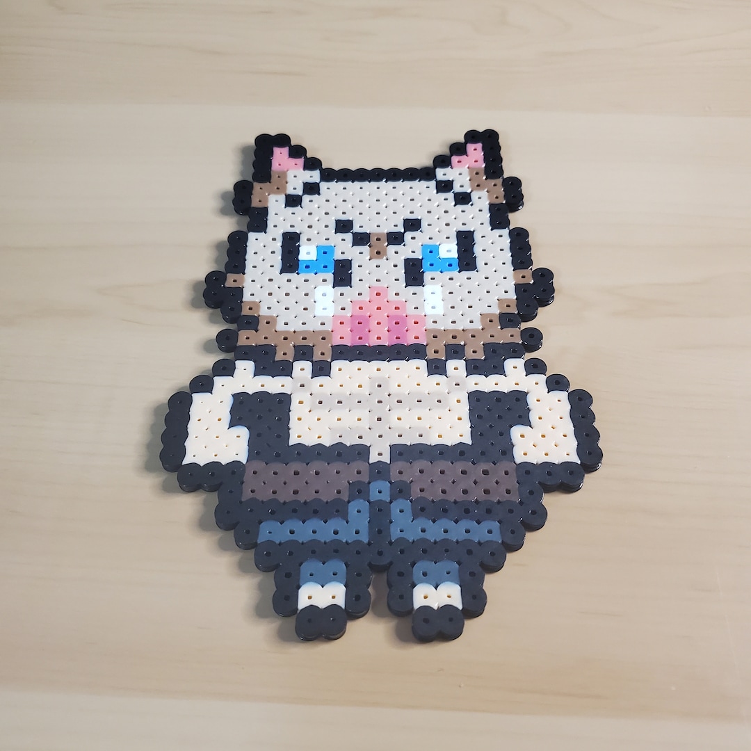Demon Slayer Chibi Perler Bead Pixel Art Decorations - Inosuke - Etsy