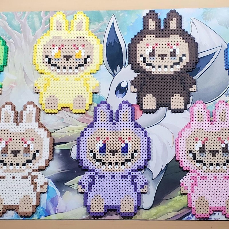 Labubu Perler Pattern - Etsy