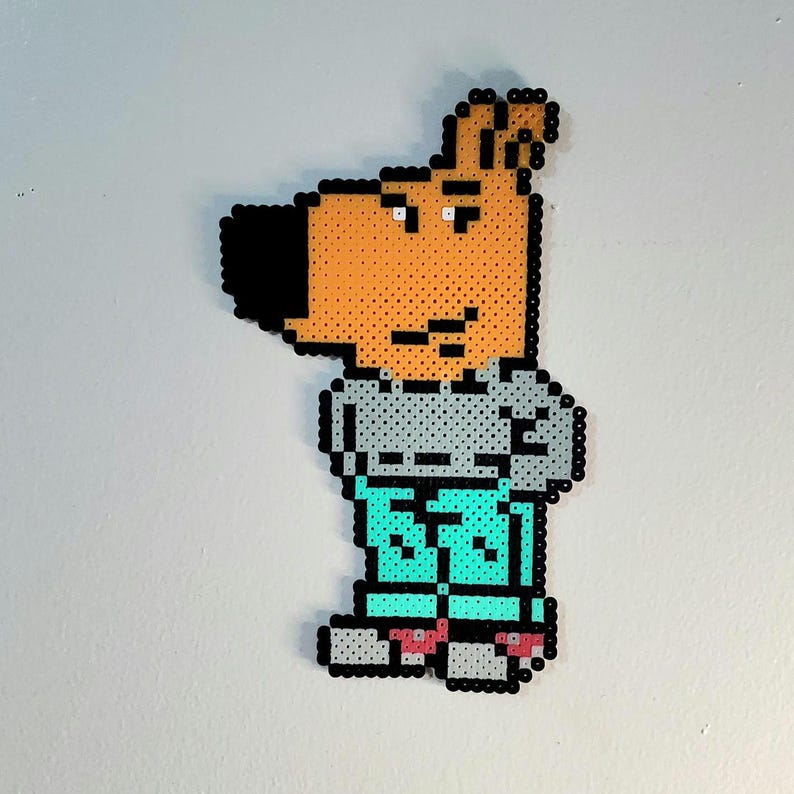 I'm Just a Chill Guy Tiktok Meme Perler Bead Pixel Wall Art Decor - Etsy