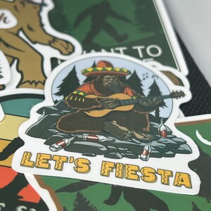 Squatch Sticker, Squatchy, Bigfoot, Waterproof Vinyl Sticker, Big Foot ...