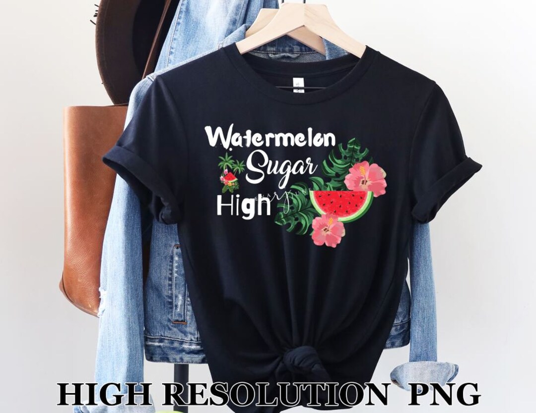 Watermelon Sugar High, PNG for Waterslide, PNG for Sublimation ...