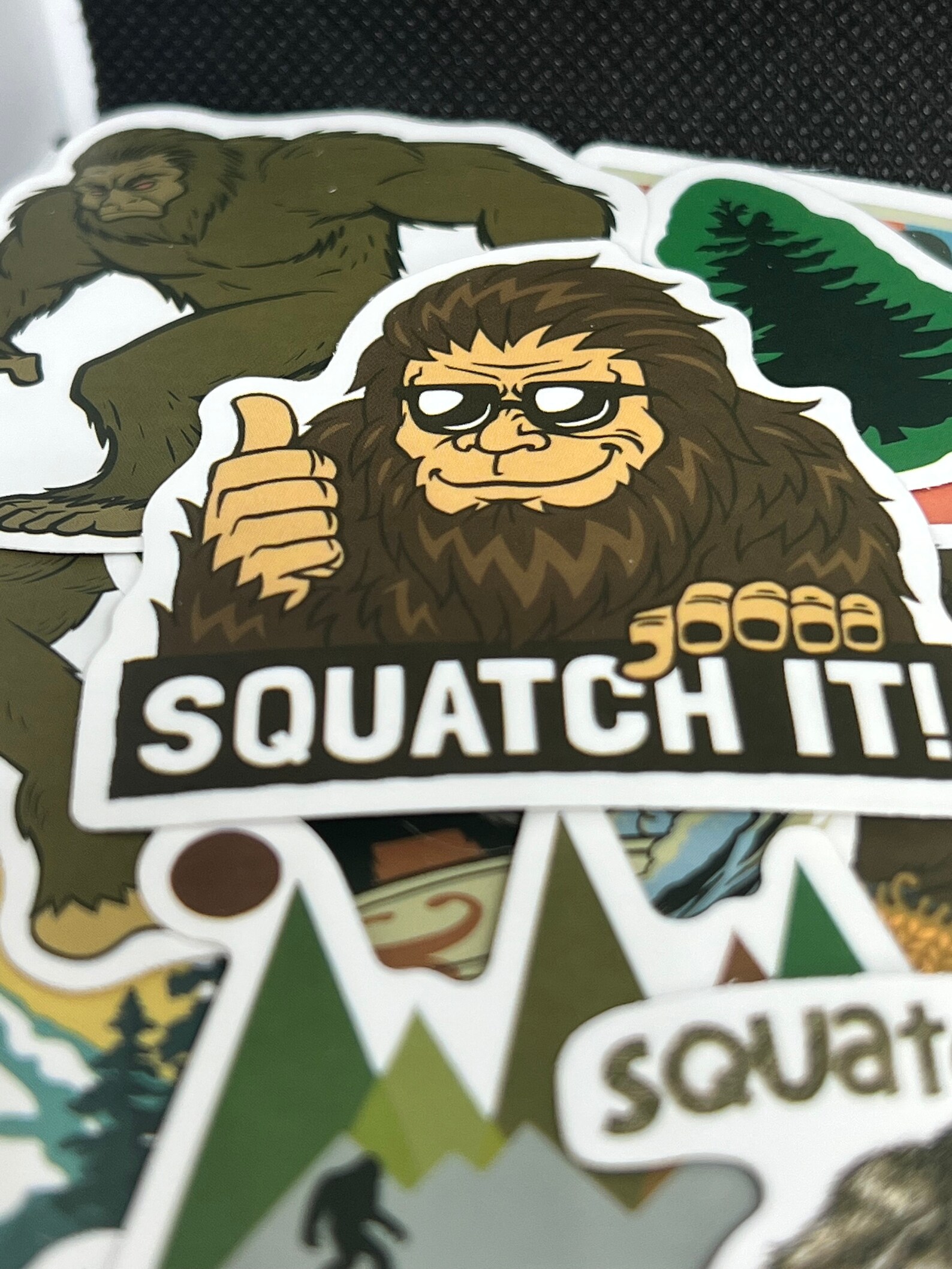Squatch Sticker, Squatchy, Bigfoot, Waterproof Vinyl Sticker, Big Foot ...