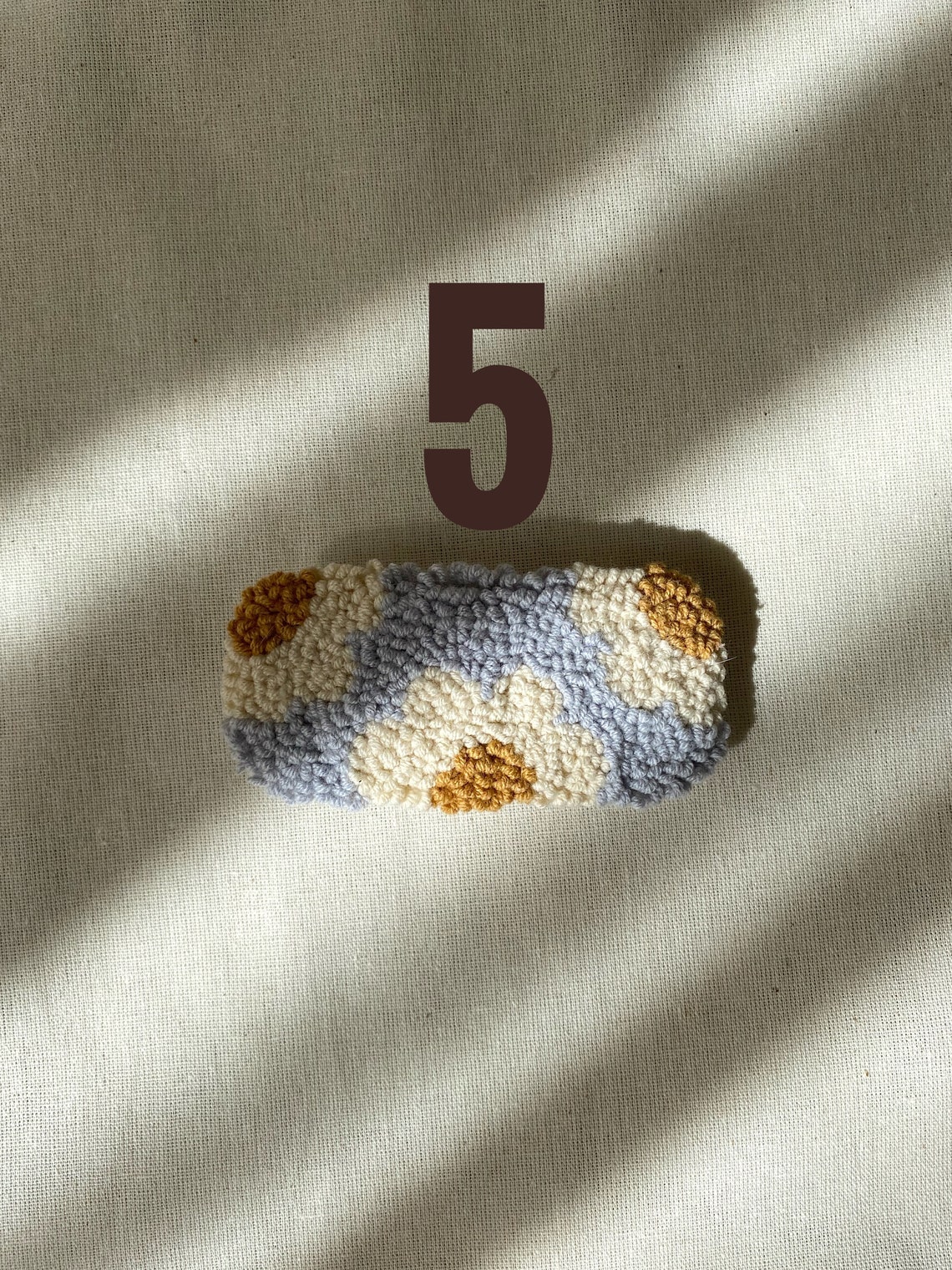 Punch Needle Embroidery Hair Pin Flower Hair Accessories for - Etsy