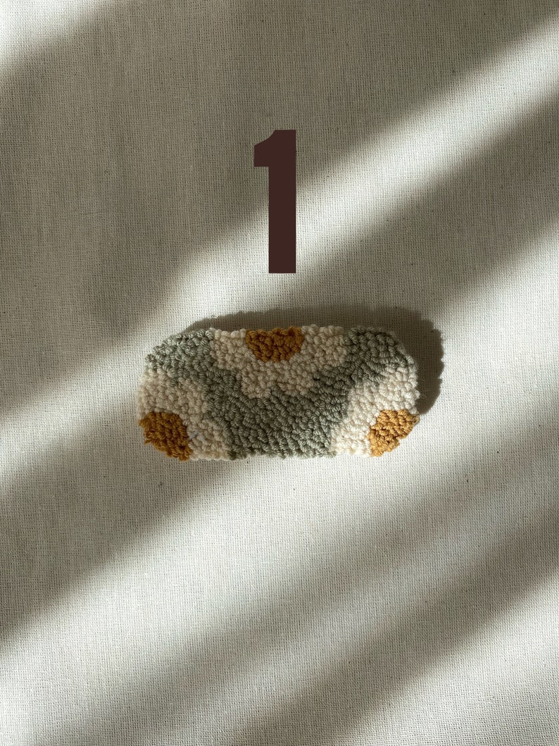 Punch Needle Embroidery Hair Pin Flower Hair Accessories for - Etsy