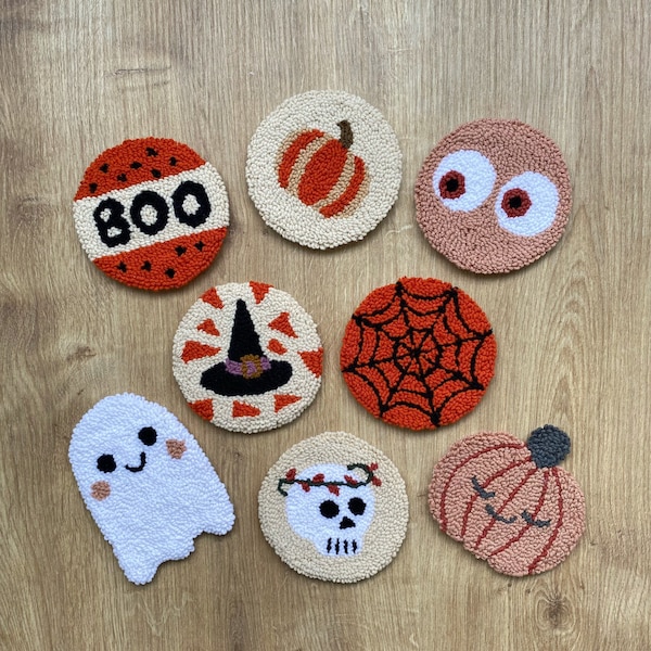 Halloween Coaster - Etsy