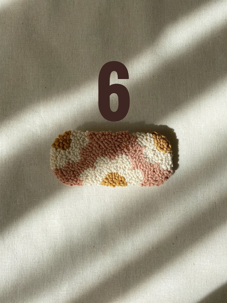 Punch Needle Embroidery Hair Pin Flower Hair Accessories for - Etsy