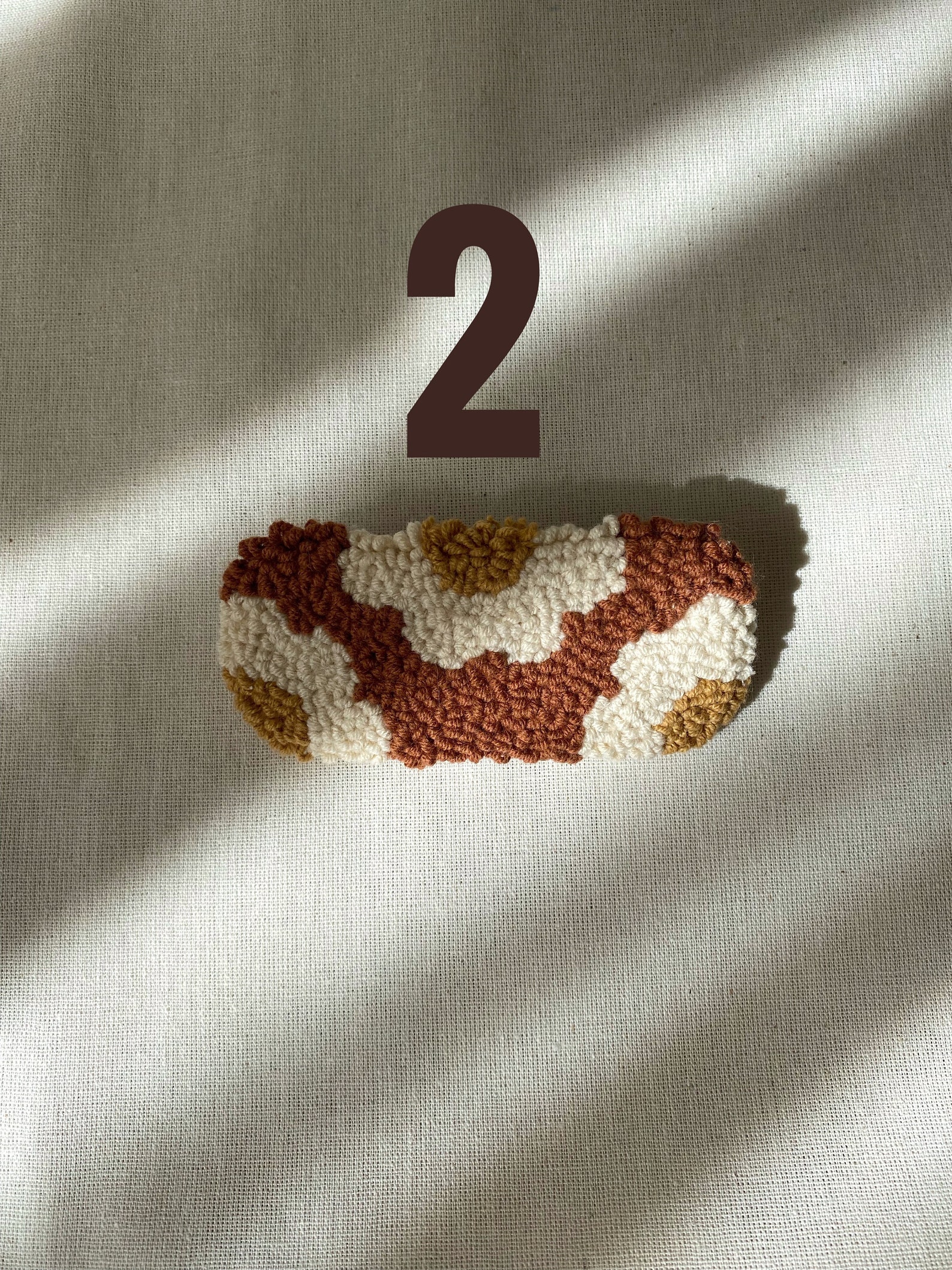 Punch Needle Embroidery Hair Pin Flower Hair Accessories for - Etsy