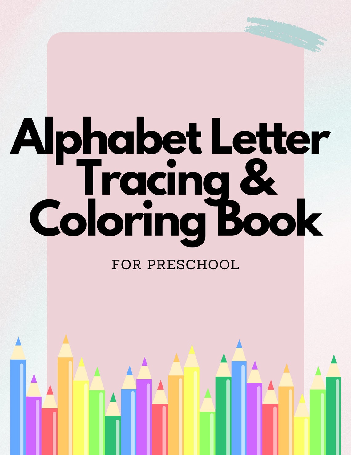 Alphabet Tracing and Coloring Book - Etsy