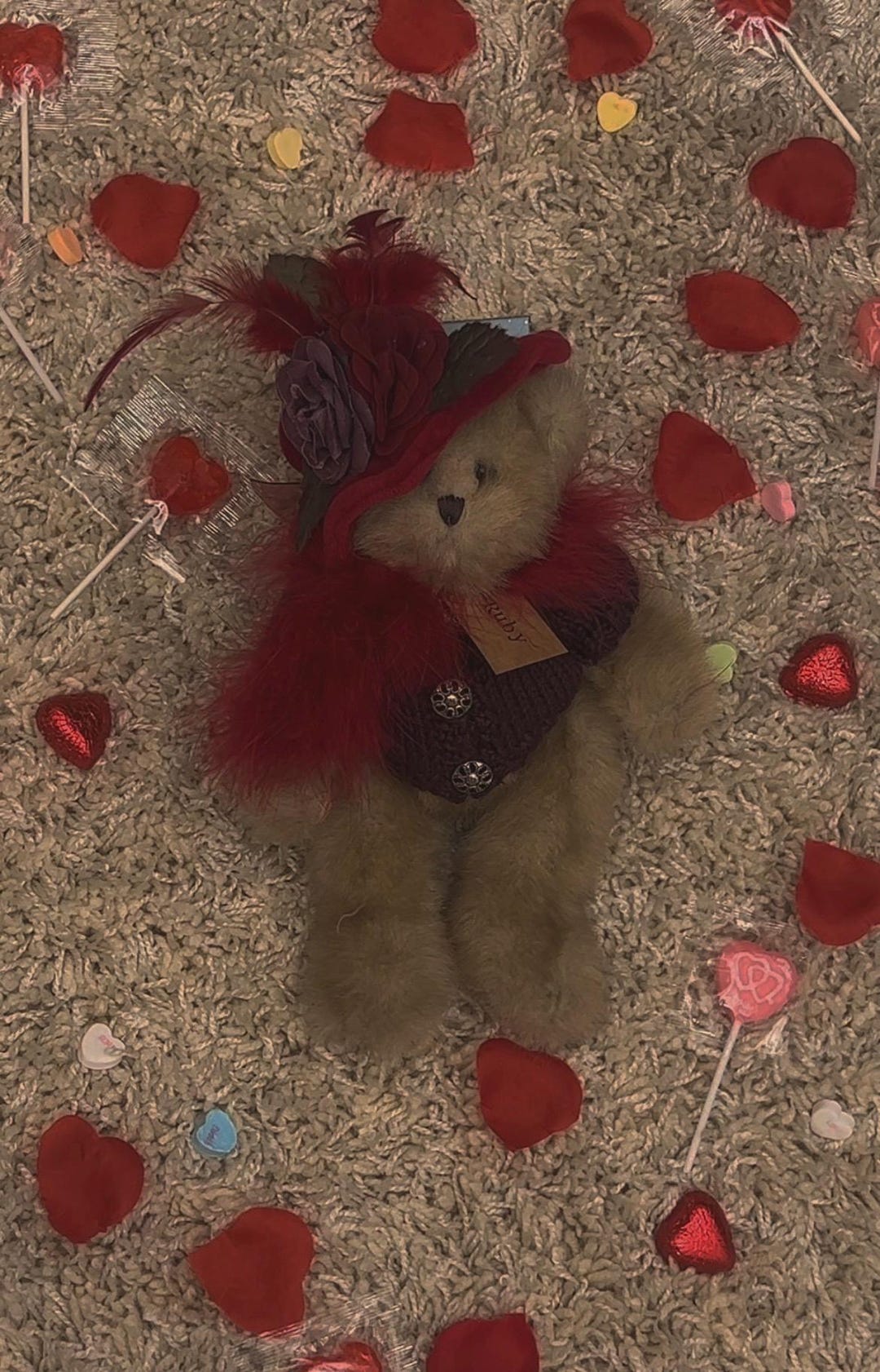 Ruby, the Teddy Bear Rescue, Vintage Teddy Bear, Antique, Stuffed ...