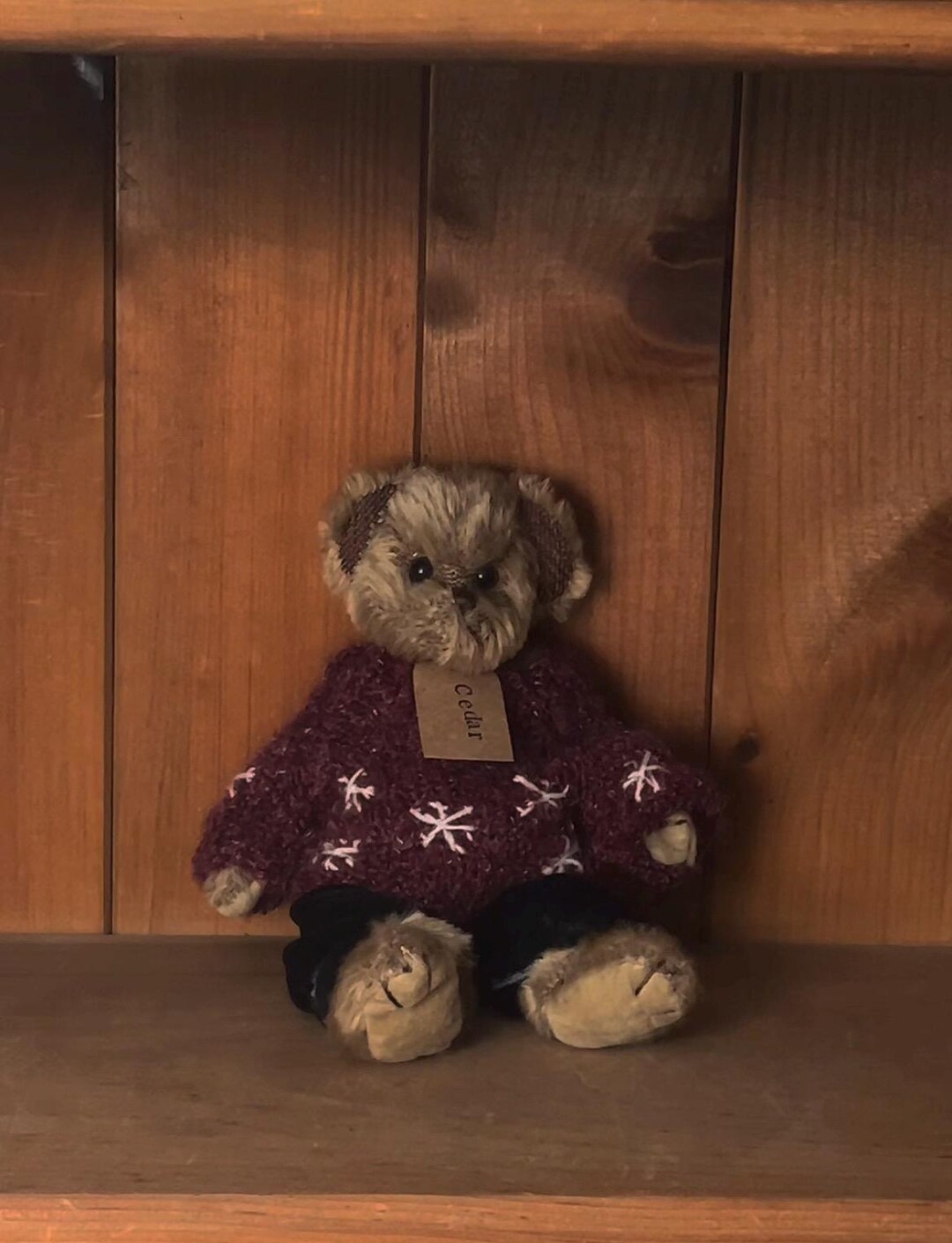 Cedar, the Teddy Bear Rescue, Vintage Teddy Bear, Antique, Stuffed ...