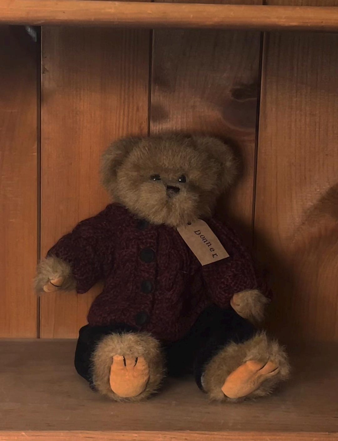 Donner, the Teddy Bear Rescue, Vintage Teddy Bear, Antique, Stuffed ...