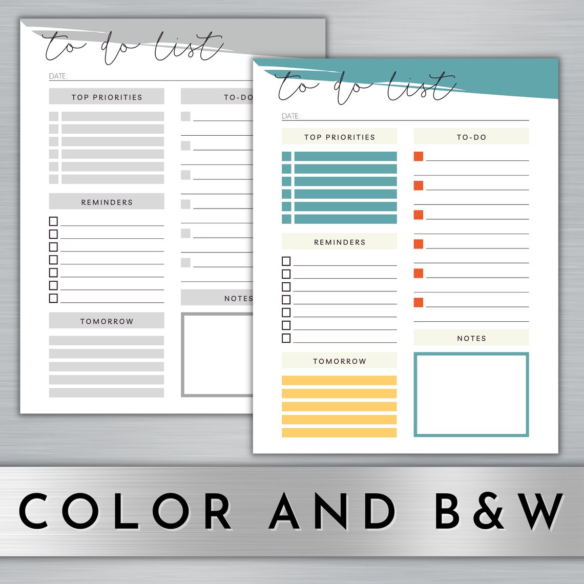 To-do List Printable, To-do List, To-do Page Planner, Printable To-do ...