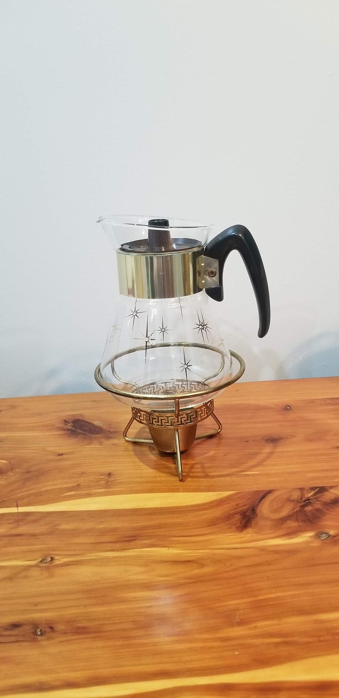 Vintage Corning Ware I MCM I 4 Cup Coffee Pot With Stand I - Etsy