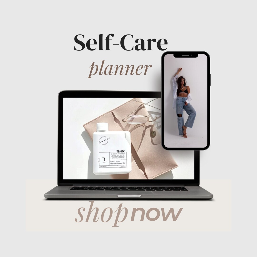 Self Care Planner Self Care Journal Wellness Journal - Etsy
