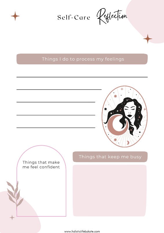 Valentine Day, Valentine Day Gift, Self Love Planner, Self Care Planner ...