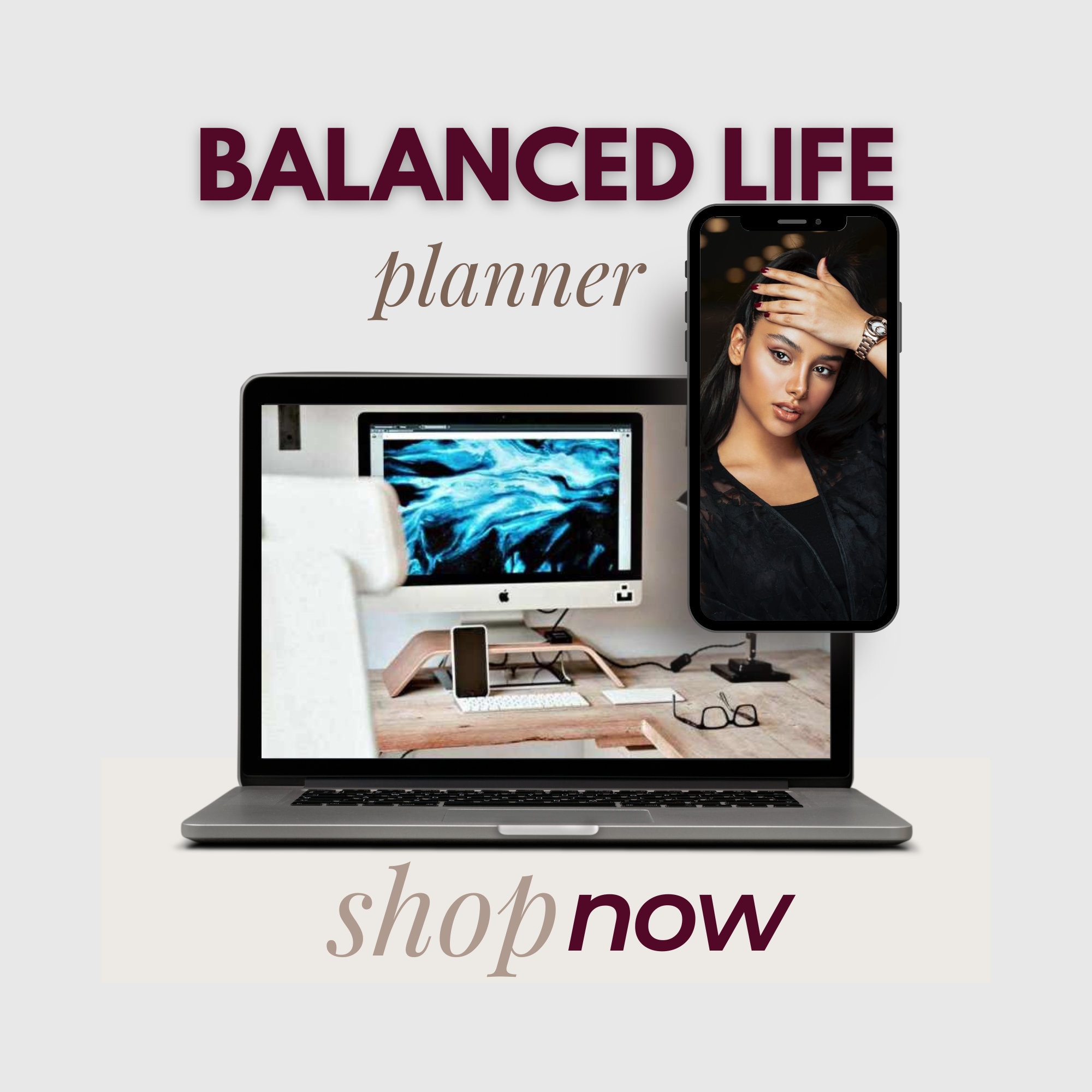 Daily Life Planner, Balanced Life Plan, Goal Setting, Work From Home ...