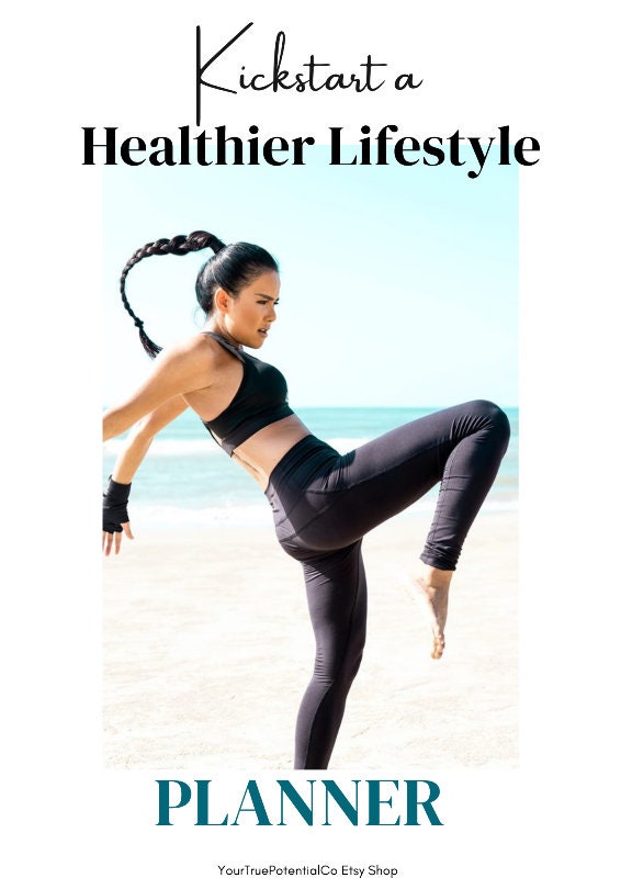 Kickstart a Healthier Lifestyle Planner, Healthy Lifestyle Planner ...