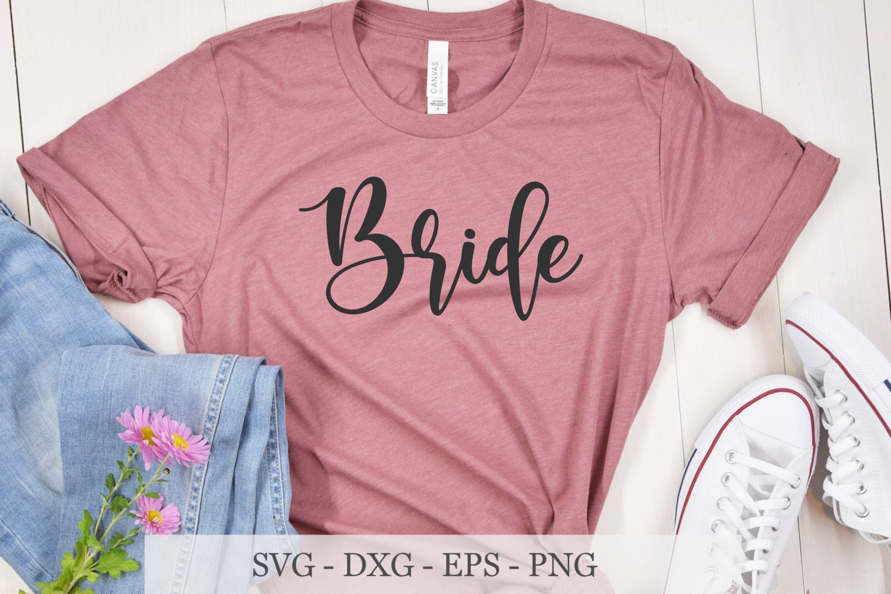 Bridal Party Svg Bundle, Wedding Svg Bundle, Bride Svg, Bridesmaid ...