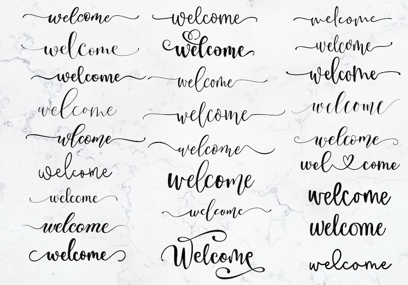 Welcome SVG Bundle Welcome Sign Svg Home Svg Farmhouse Svg - Etsy Canada