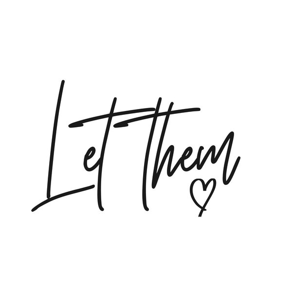 Let Them Svg - Etsy