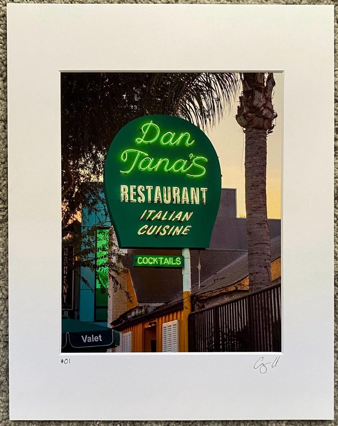 Dan Tana's Neon Sign II | West Hollywood California | Vintage ...