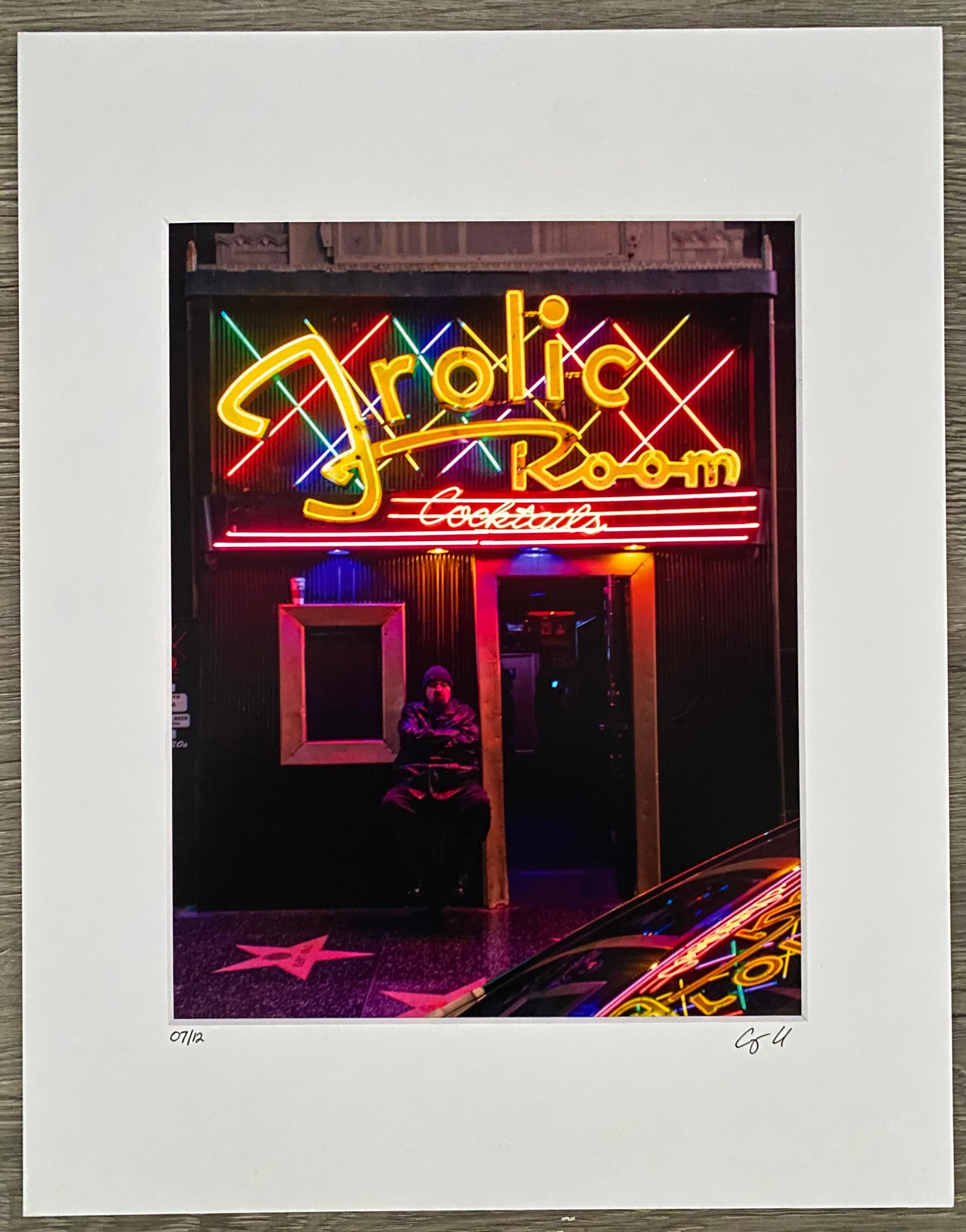 Frolic Room Neon Sign Photo Print - 8x10 (matted to 11x14) - Hollywood ...