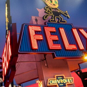 Felix Chevrolet Neon Sign Photo Print – Los Angeles, CA Wall Art ...