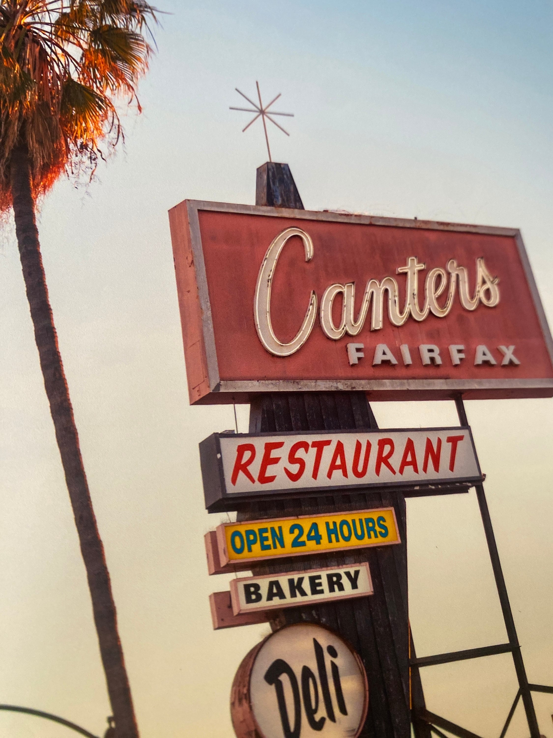 Canter's Deli Neon Sign Photo Print | Iconic Fairfax Deli Since 1931 ...