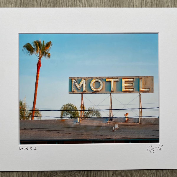 Neon Motel Sign - Etsy