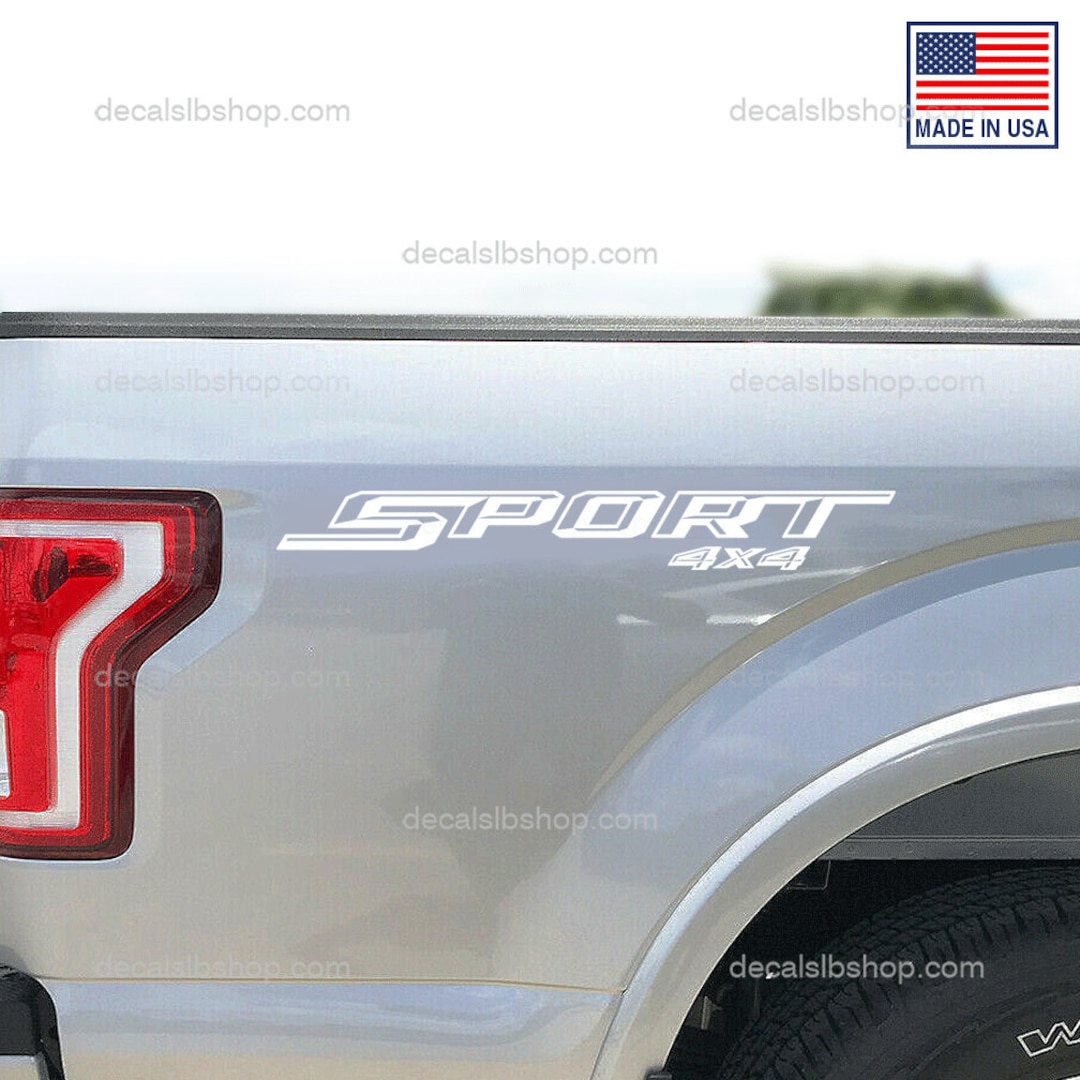 Ford Sport 4X4 Decals Bedsides Fits F150 F250 F350 Super Duty - Etsy