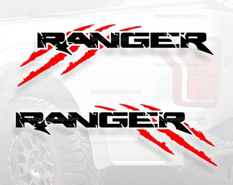Ford Ranger Bedside Decals - Etsy