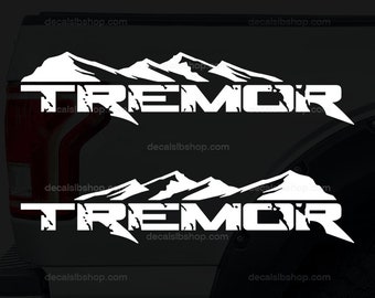 Tremor Mountain Decal - Etsy