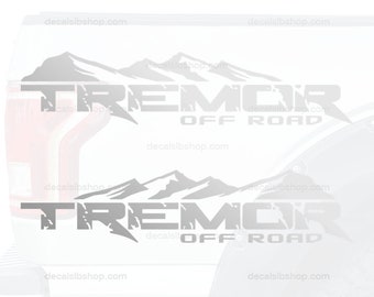 Tremor Mountain Decal - Etsy
