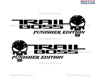 Trail Boss Decal - Etsy